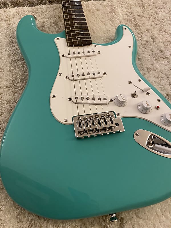 MASSIVELY MODIFIED fender Squier Stratocaster with Upgrades - | Reverb