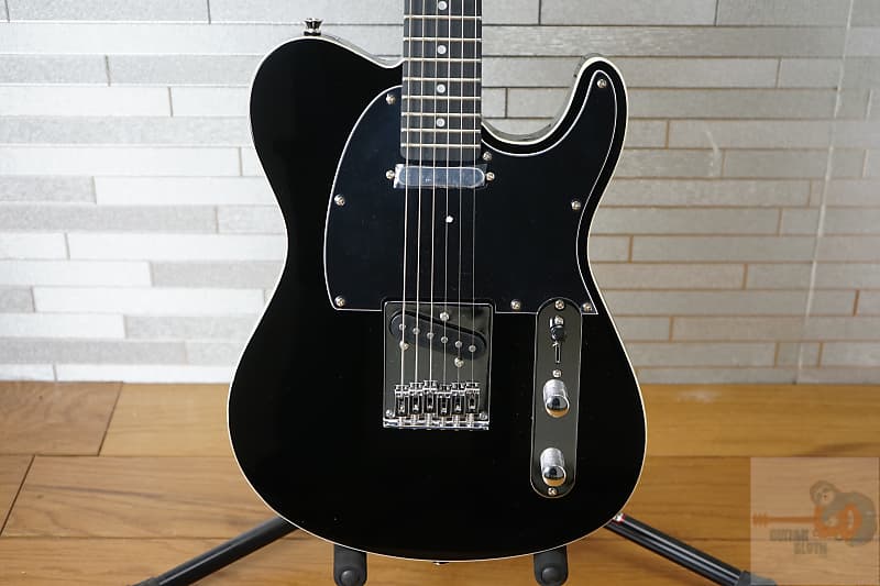 Tagima T-550 Electric Guitar, Black w/ Black Pickguard | Reverb