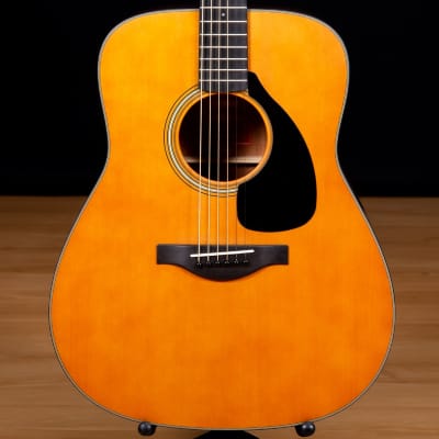 Yamaha Red Label FG3 Dreadnought Acoustic - Natural | Reverb