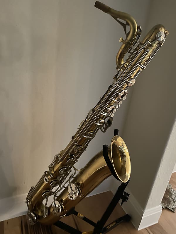 Borgani Baritone Sax 1950’s - Laquared Gold | Reverb