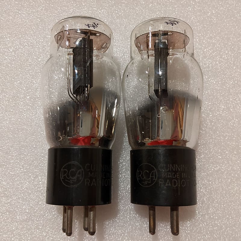 Type 45 RCA / Cunningham NOS-Testing Tubes Engraved Base #45 | Reverb