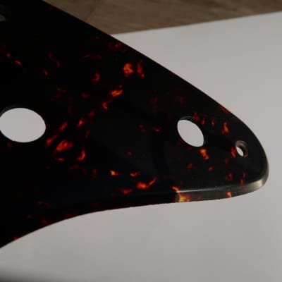 Fender Stratocaster Pickguard '54 - '58 Tortoise / Nitrate | Reverb
