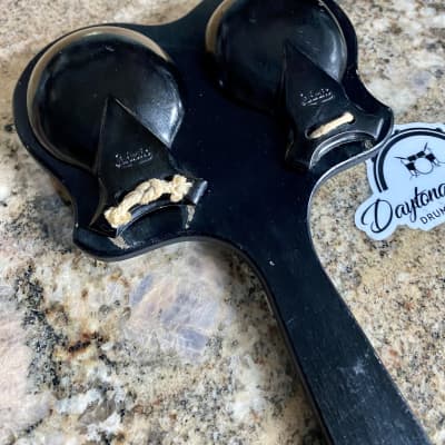 Ludwig vintage double castanets 50's/60's Black | Reverb