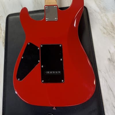Samick SS 71 Double Cutaway Hot Rod Red | Reverb