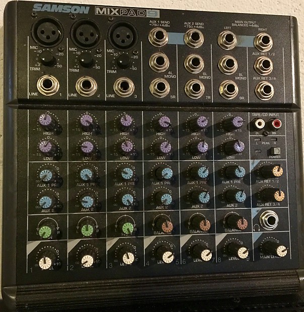 Samson Mixpad 9 - Includes Power Source DC Adapter | Reverb