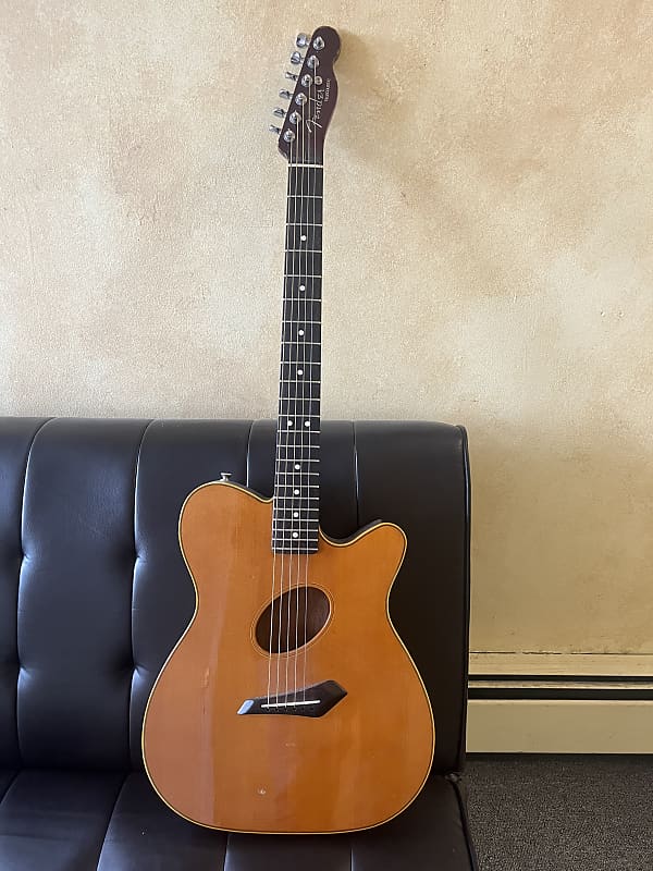 Fender Telecoustic 1990 - Natural | Reverb
