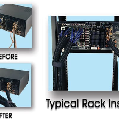 1 inch SNAKESKIN Wire & Cable Cover - Black - 25 feet pack | Reverb