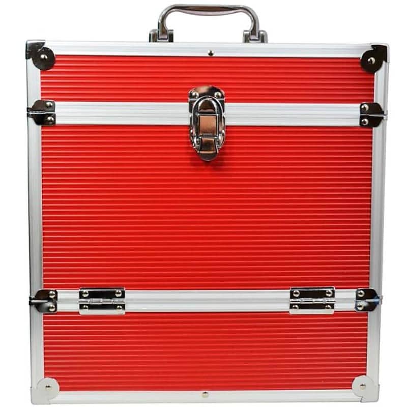 Retro Musique KXRM 03 Record Case (Red) | Reverb UK