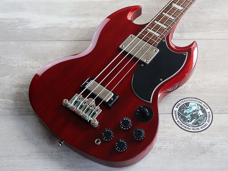 2010 Epiphone EB-3 SG Bass (Cherry Red) | Reverb