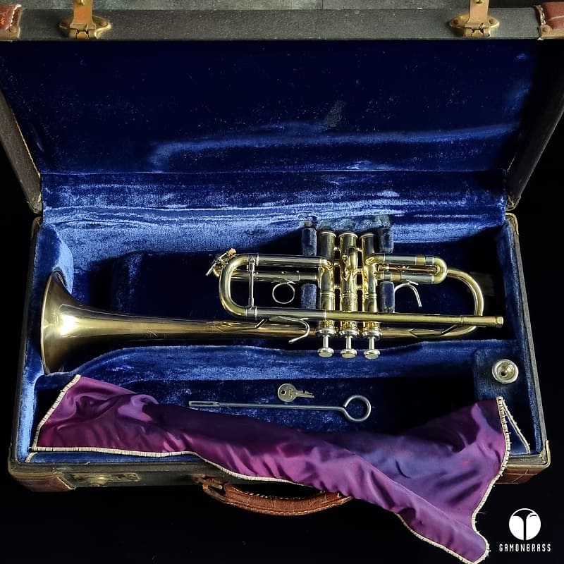 Vintage Vincent Bach Stradivarius 239G 25A trumpet case | Reverb