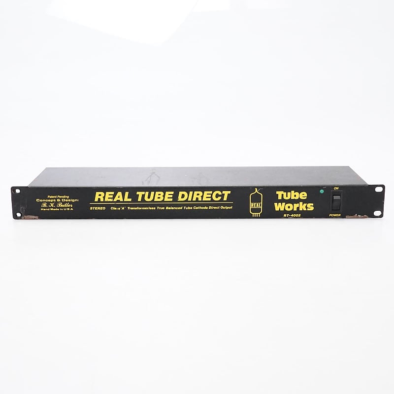 Tubeworks RT-4002 Dual Channel Real Tube Direct Box No PSU | Reverb