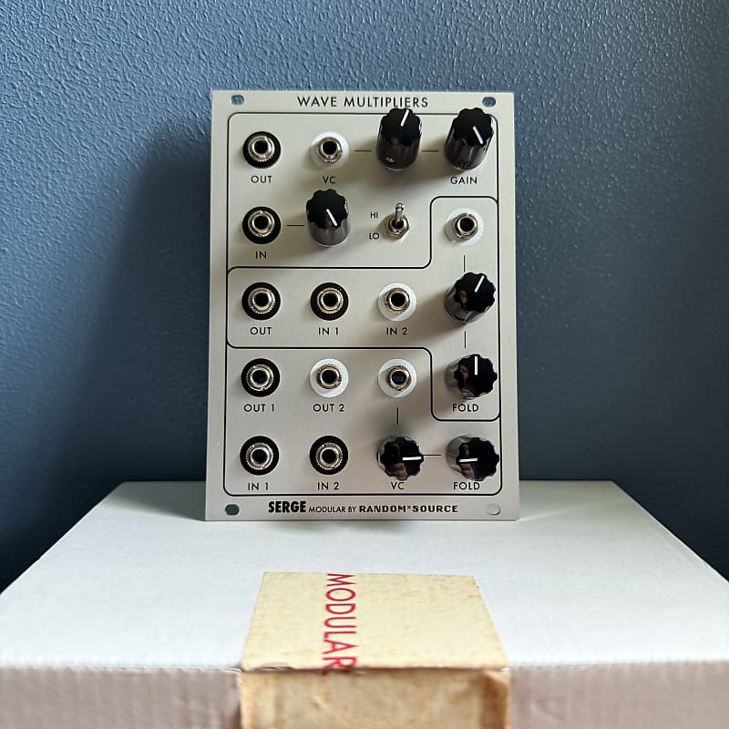 Random Source Serge Wave Multipliers (VCM) 2021 - Silver | Reverb