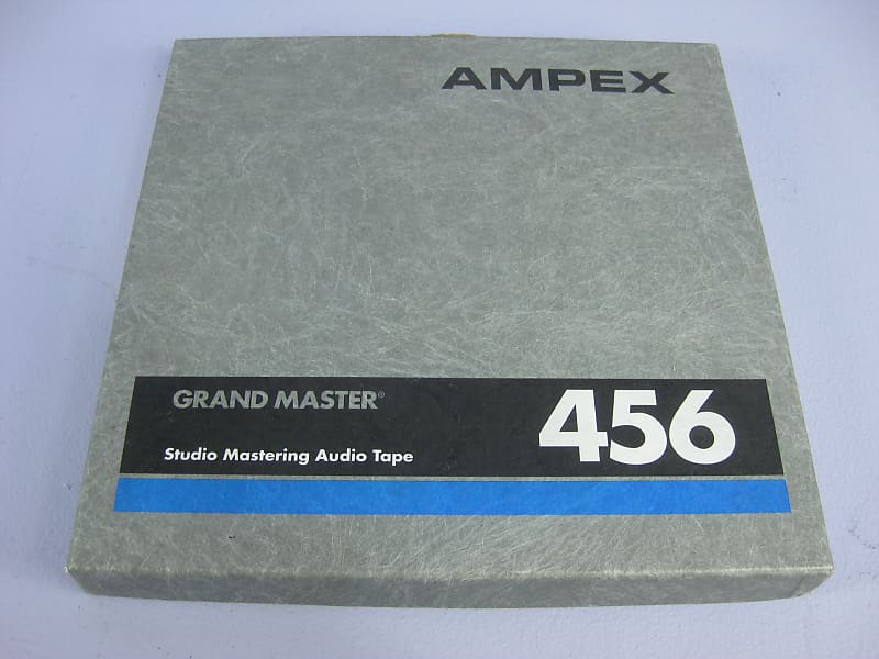 Ampex 456 Grand Master 10-1/2" x 1/4" Box ONLY for reel to | Reverb