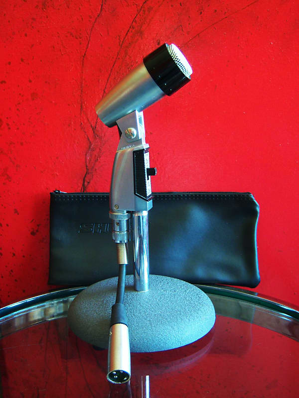 Vintage 1960's Shure 540S dynamic microphone High Z harp mic | Reverb