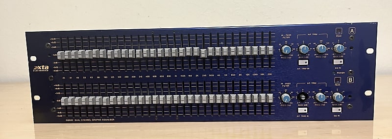 XTA GQ600 Dual Channel Graphic Equalizer | Reverb