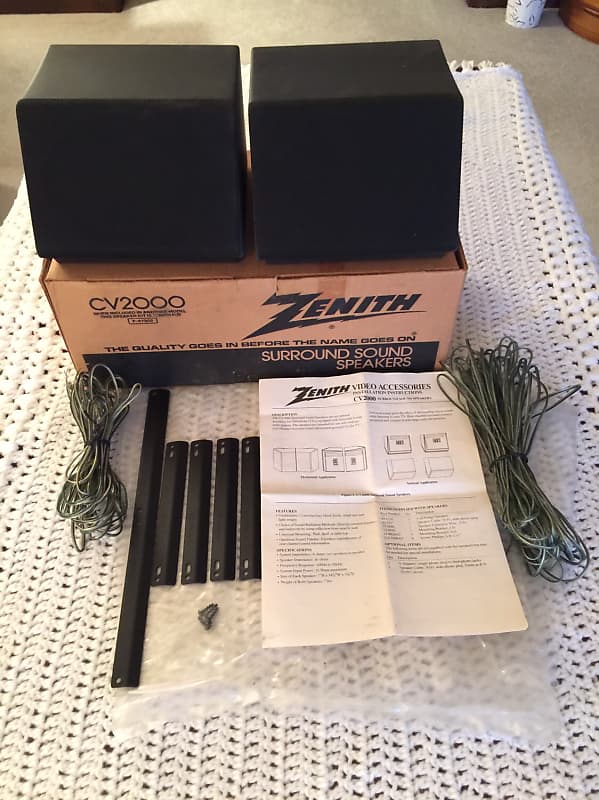 Zenith CV2000 Surround Sound Speakers | Reverb