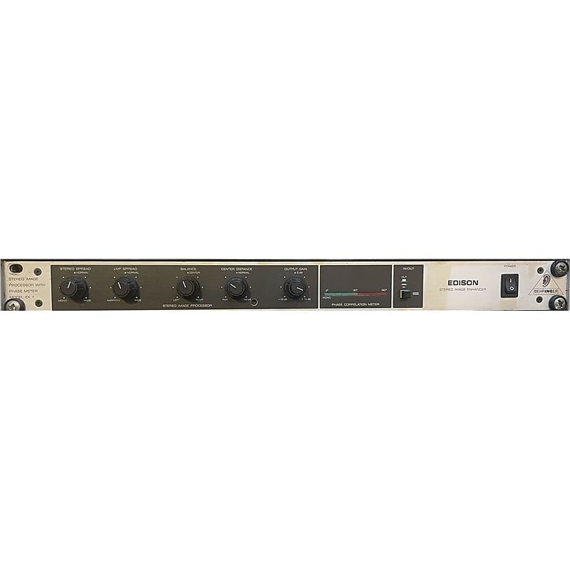 Behringer EX-1 Edison Image Processor Rack Second-Hand | Reverb