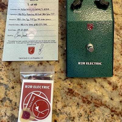 R2R Electric MKI Fuzz 2023 - Green | Reverb