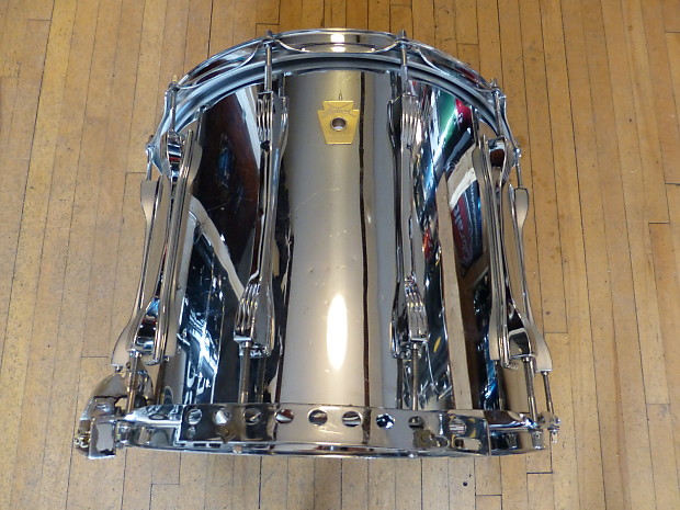 Ludwig 12x15 Marching Snare Drum - Chrome | Reverb