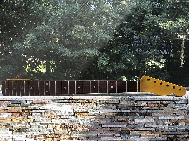 New Relic Telecaster Neck Med C shape Aged by Gears United | Reverb