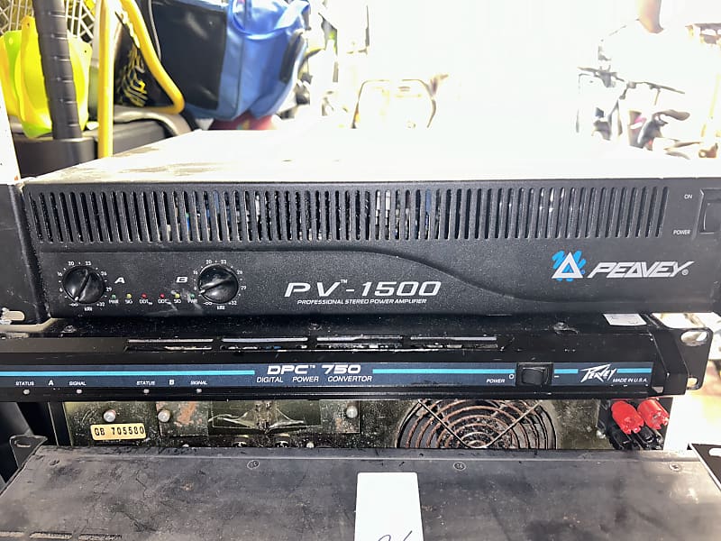 Peavey PV-1500 2-Channel Power Amplifier & Digital Power | Reverb UK