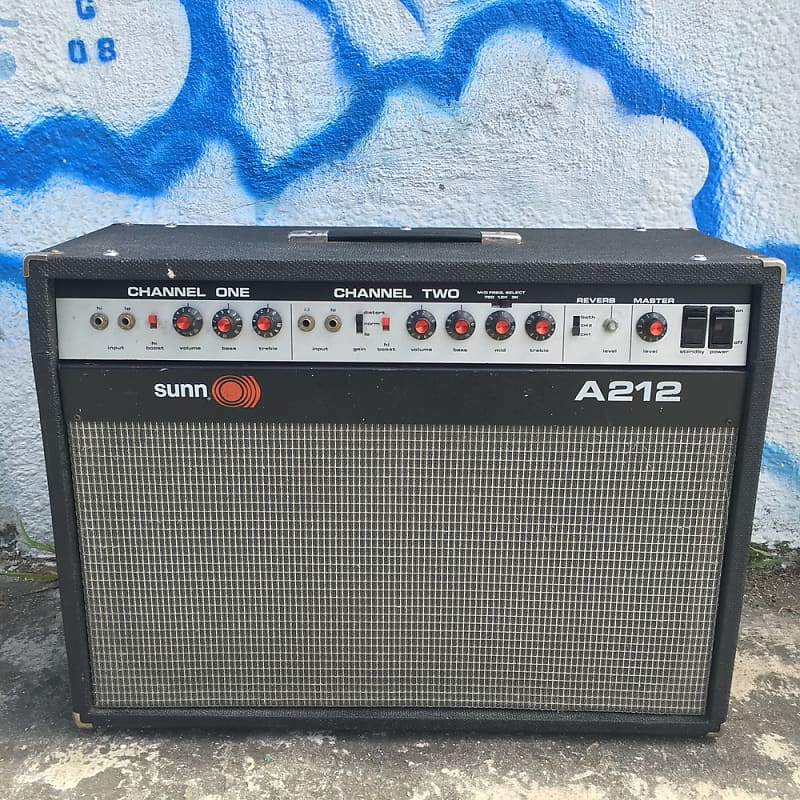 Sunn A212 Vintage 2x12 Tube Amp Combo | Reverb