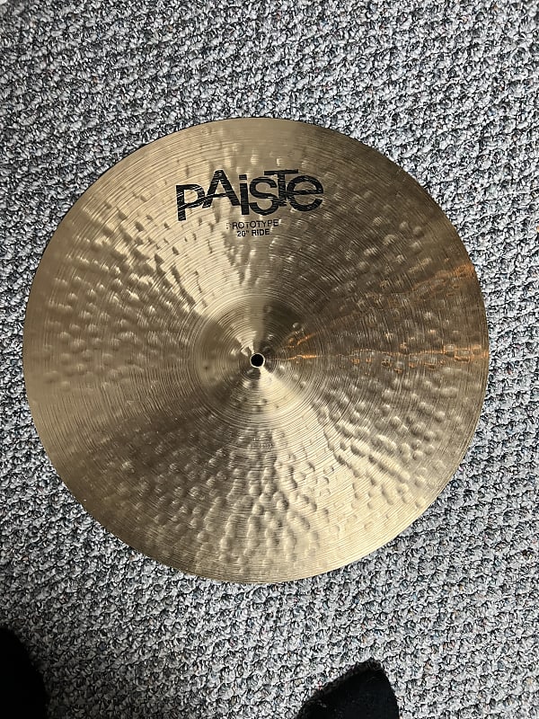 Paiste 20 Prototype Signature Ride | Reverb
