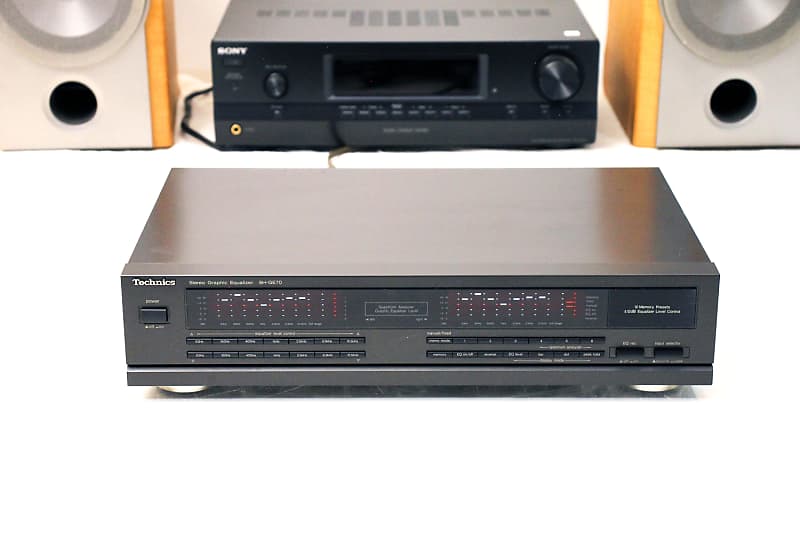 MINT FULLY RESTORED VINTAGE TECHNICS SH-GE70 STEREO GRAPHIC | Reverb