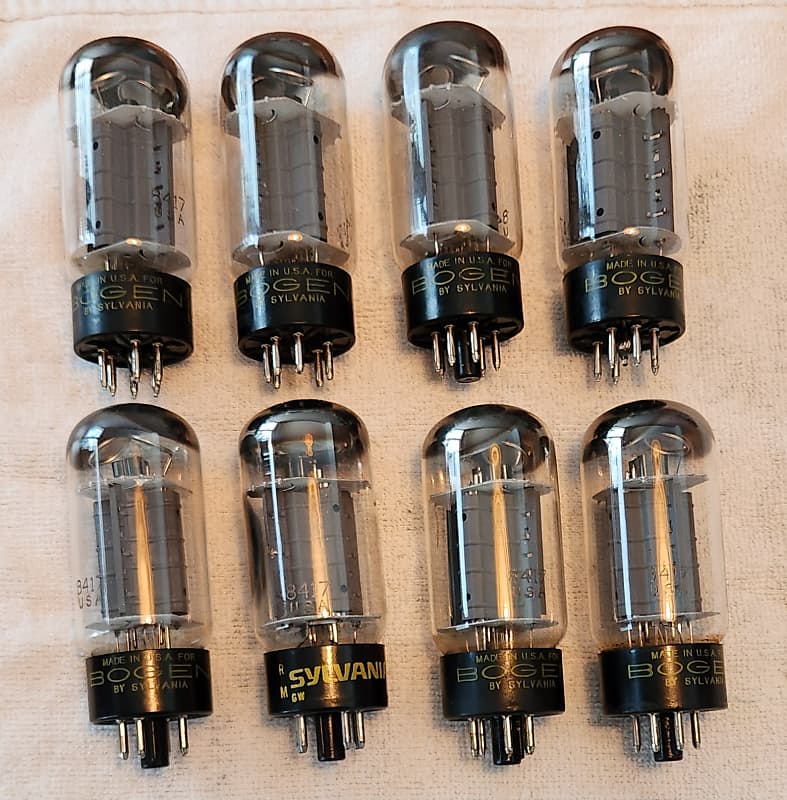 8X Sylvania 8417 Tubes | Reverb