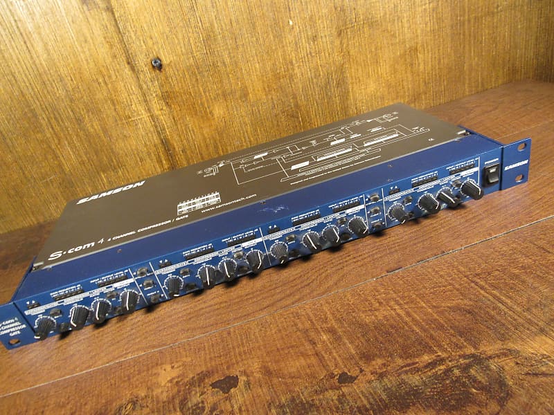 Samson S-Com 4 Class 4-Channel Compressor/Gate | Reverb