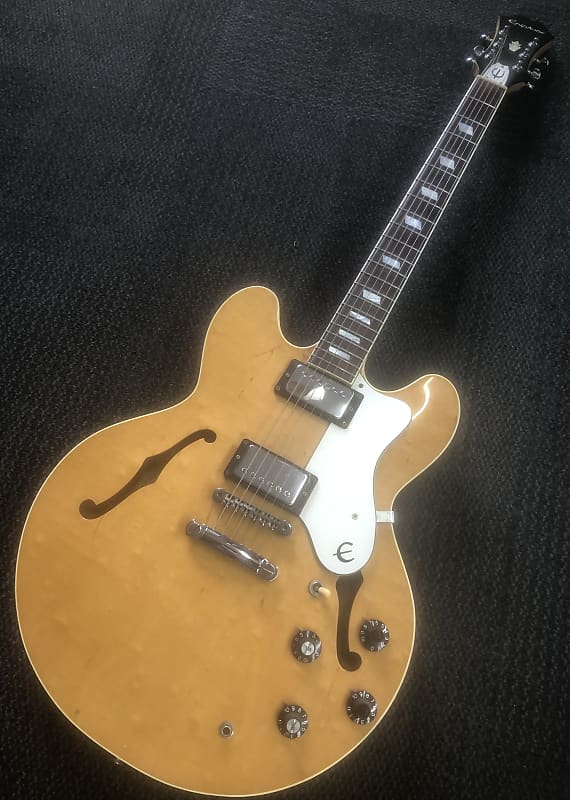 Epiphone Riviera 1982 - Blonde | Reverb