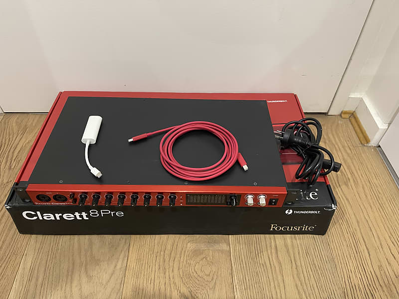 Focusrite Clarett 8Pre 1820 Thunderbolt Audio Interface | Reverb