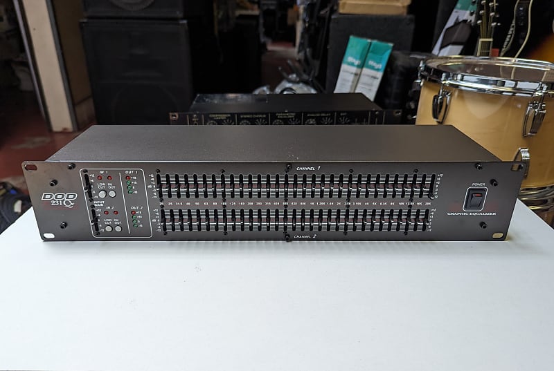 Like New! 2006 DOD Stereo 31 Band SR231QX Graphic Equalizer - | Reverb