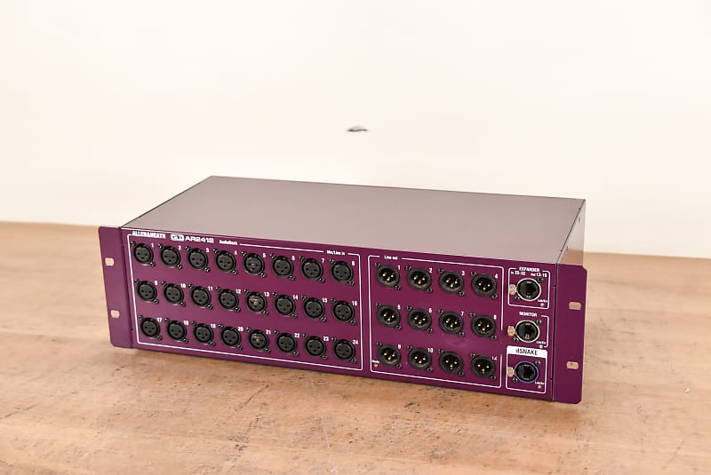 Allen & Heath GLD-AR2412 24x12 AudioRack for GLD Mixing | Reverb