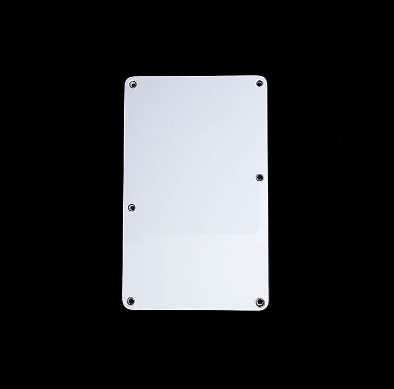 White Black White (3 Ply WBW) Tremolo Cavity Cover | Reverb
