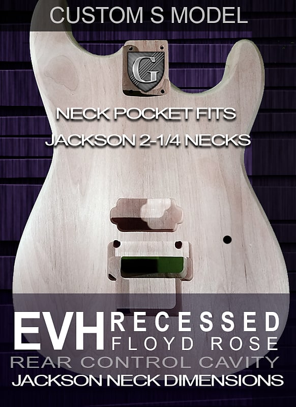 Unfinished Guitar Body | Recessed Floyd Rose Route | Alder 2 | Reverb