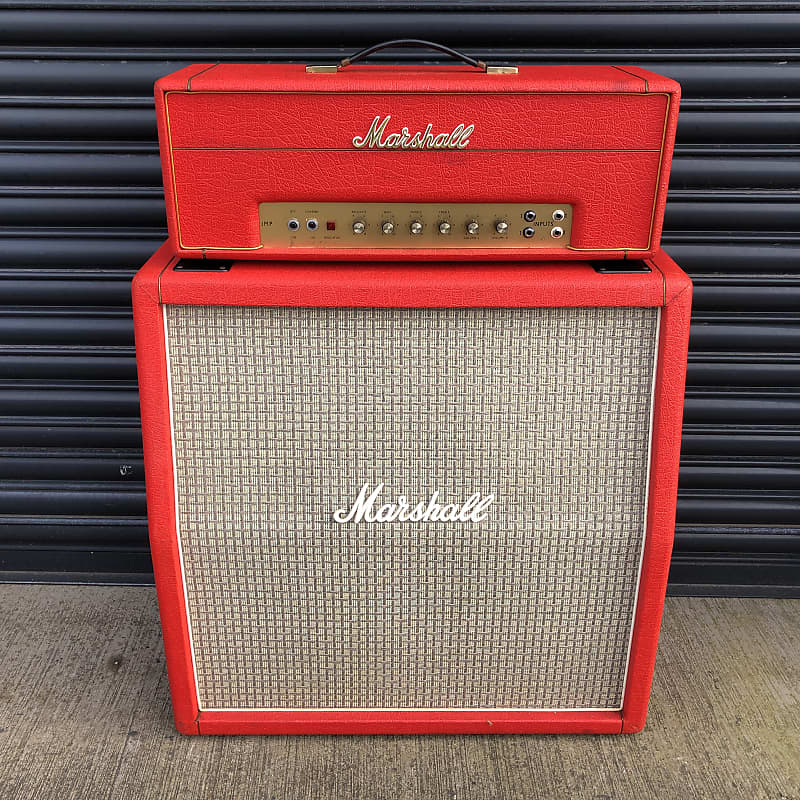 Marshall JMP Stack Head 4x12 1967 - Red | Reverb