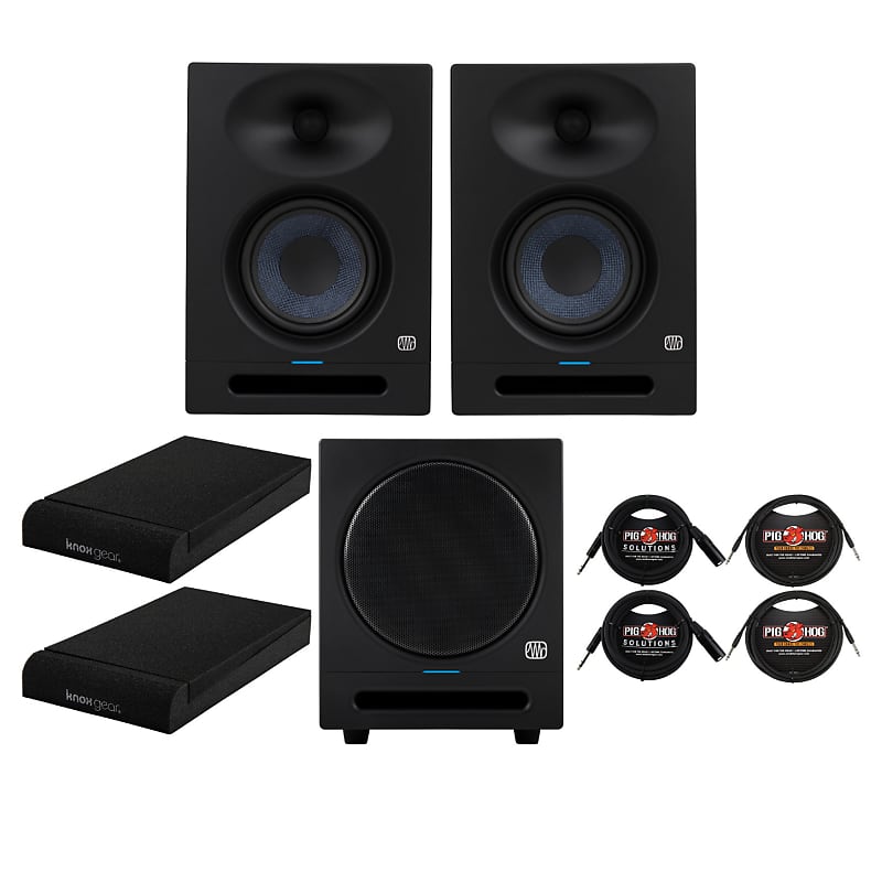 PreSonus Eris Studio 4 4.5-Inch Monitors with Bluetooth | Reverb
