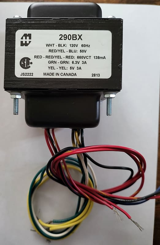 290BX Power Transformer | Reverb