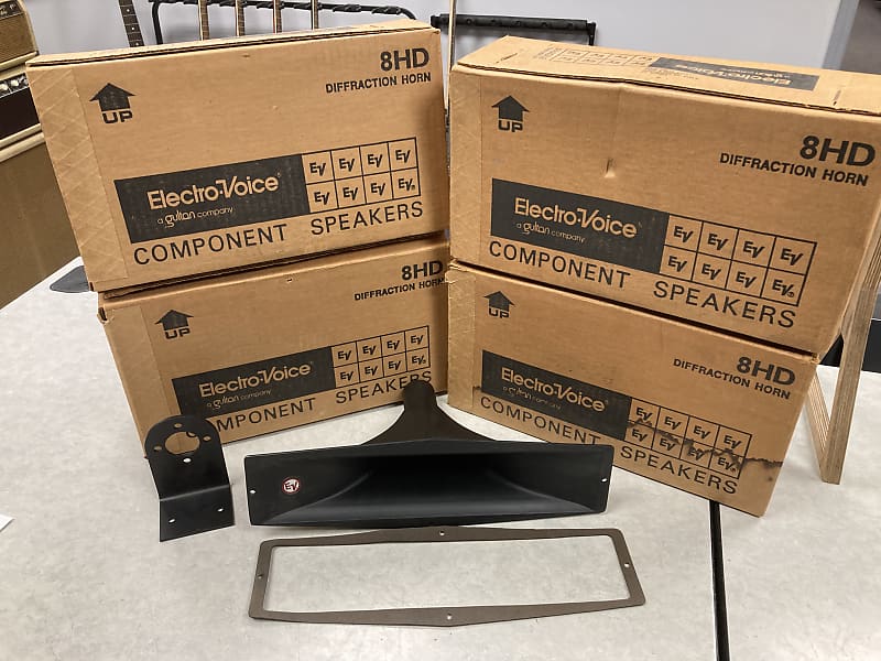 (4) New Old Stock Electro-Voice 8HD Diffraction Horns | Reverb