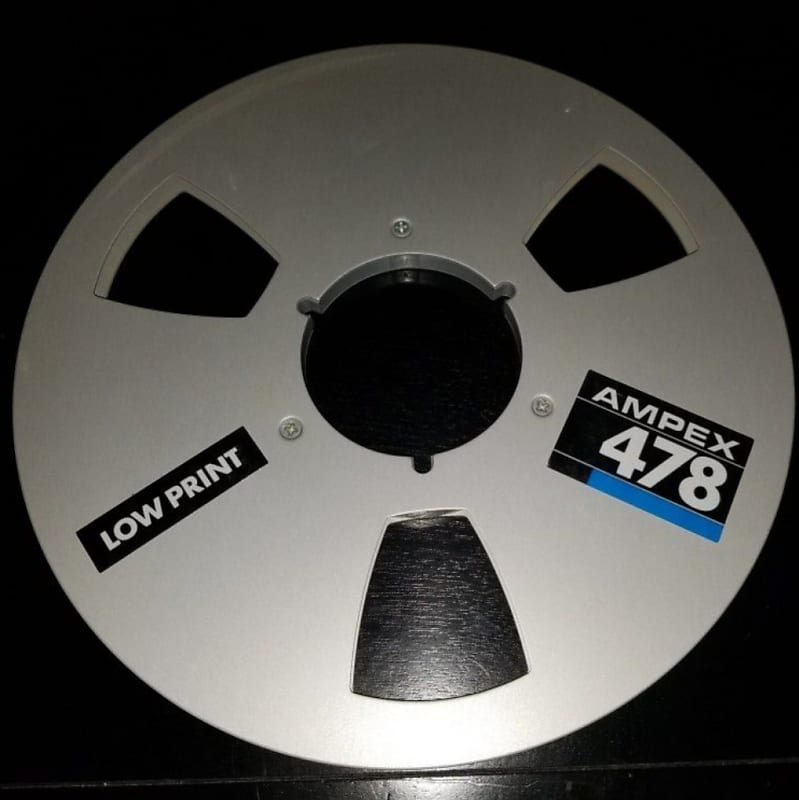 Ampex 10.5 x 1/2" take up reels 1980s - Aluminum | Reverb