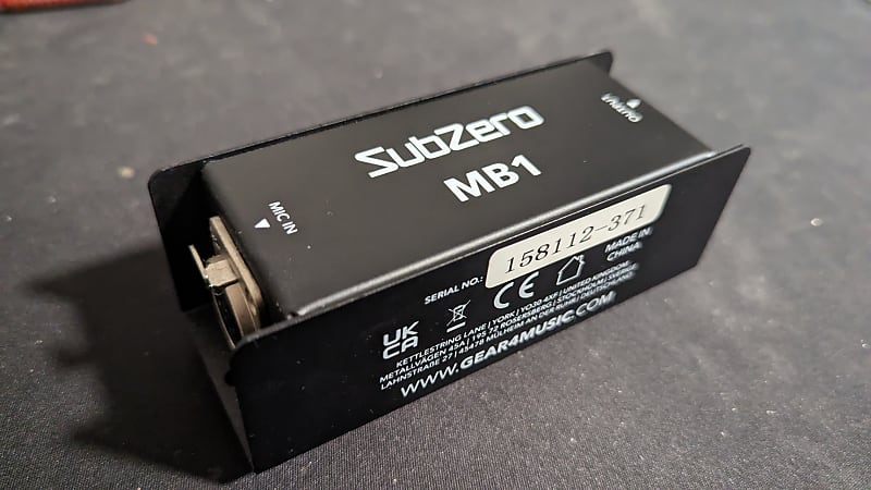 Subzero MB1 Microphone Booster | Reverb