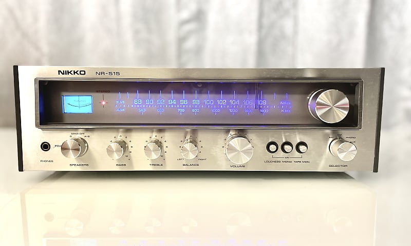 Vintage NIKKO NR-515 AM/FM Stereo Receiver (19 WPC) - | Reverb