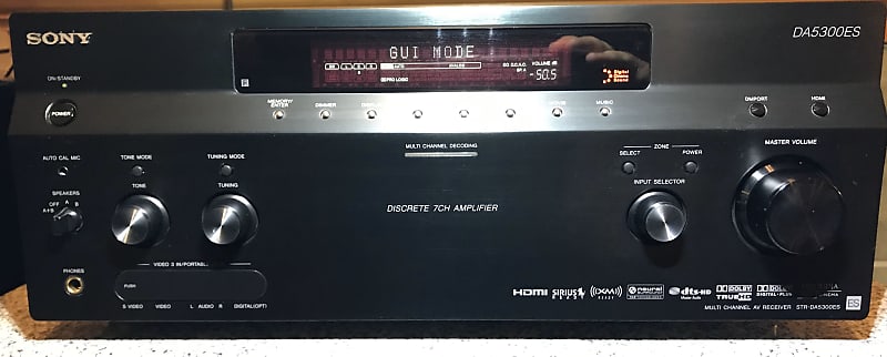 Sony STR DA5300ES 2008 Black | Reverb