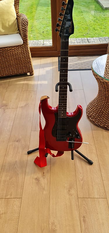 Casio MG-510 Midi Guitar in Fire Red (1987) | Reverb