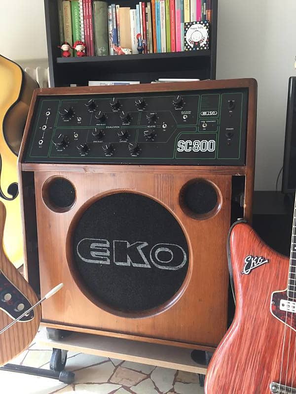 80's Eko SC800 80watt Vintage Special Amplifier | Reverb