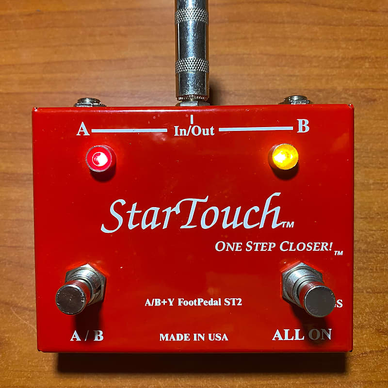 Startouch One Step Closer AB+Y footswitch 2018 Red | Reverb