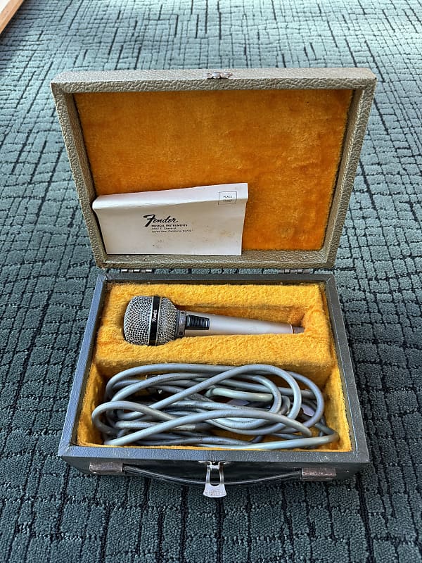1967 Fender F-550 Microphone made by AKG | Reverb