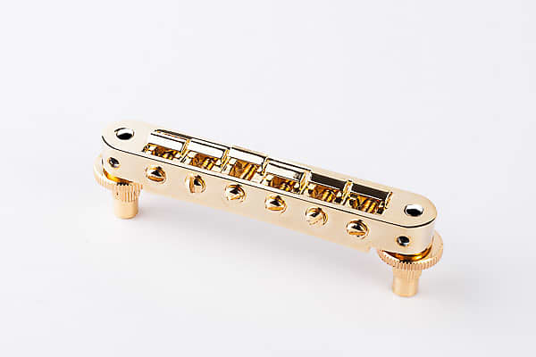 TP6-G TonePros Standard (US Thread) Tune-O-Matic Bridge, Gold | Reverb