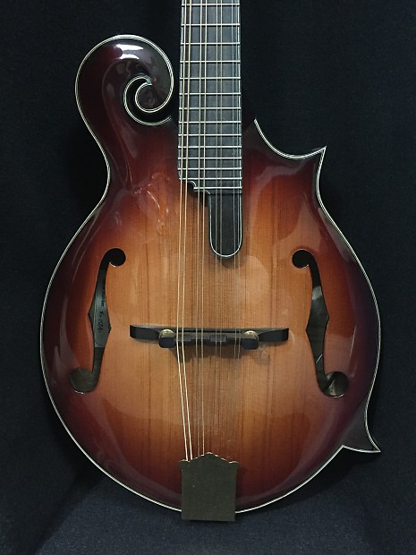 F-Style Mandolin by Mike Nunnally 2015 Cherry Sunburst | Reverb